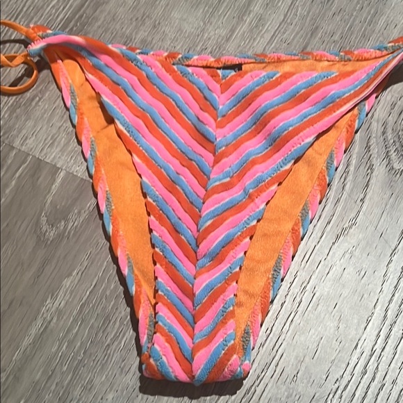 triangl swimwear | Swim | Triangl Striped Multicolor Bikini Set | Poshmark